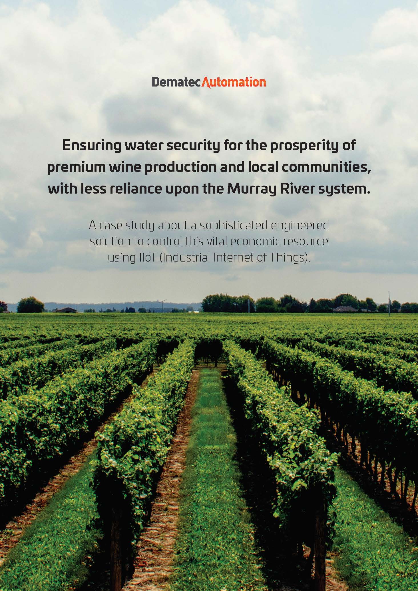 Dematec Automation and HydroPlan awarded 2017 Allwater Alliancing High ...